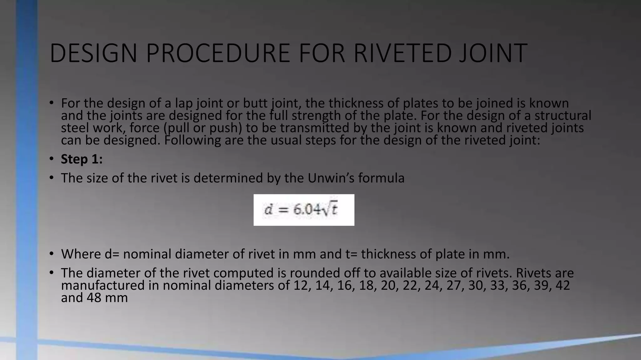 Connections in steel structures | PPTX