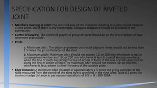 Connections in steel structures | PPTX