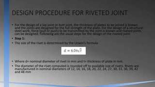 Connections in steel structures | PPTX