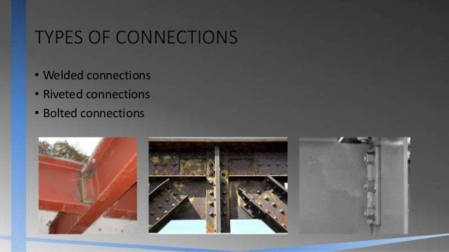 Connections in steel structures
