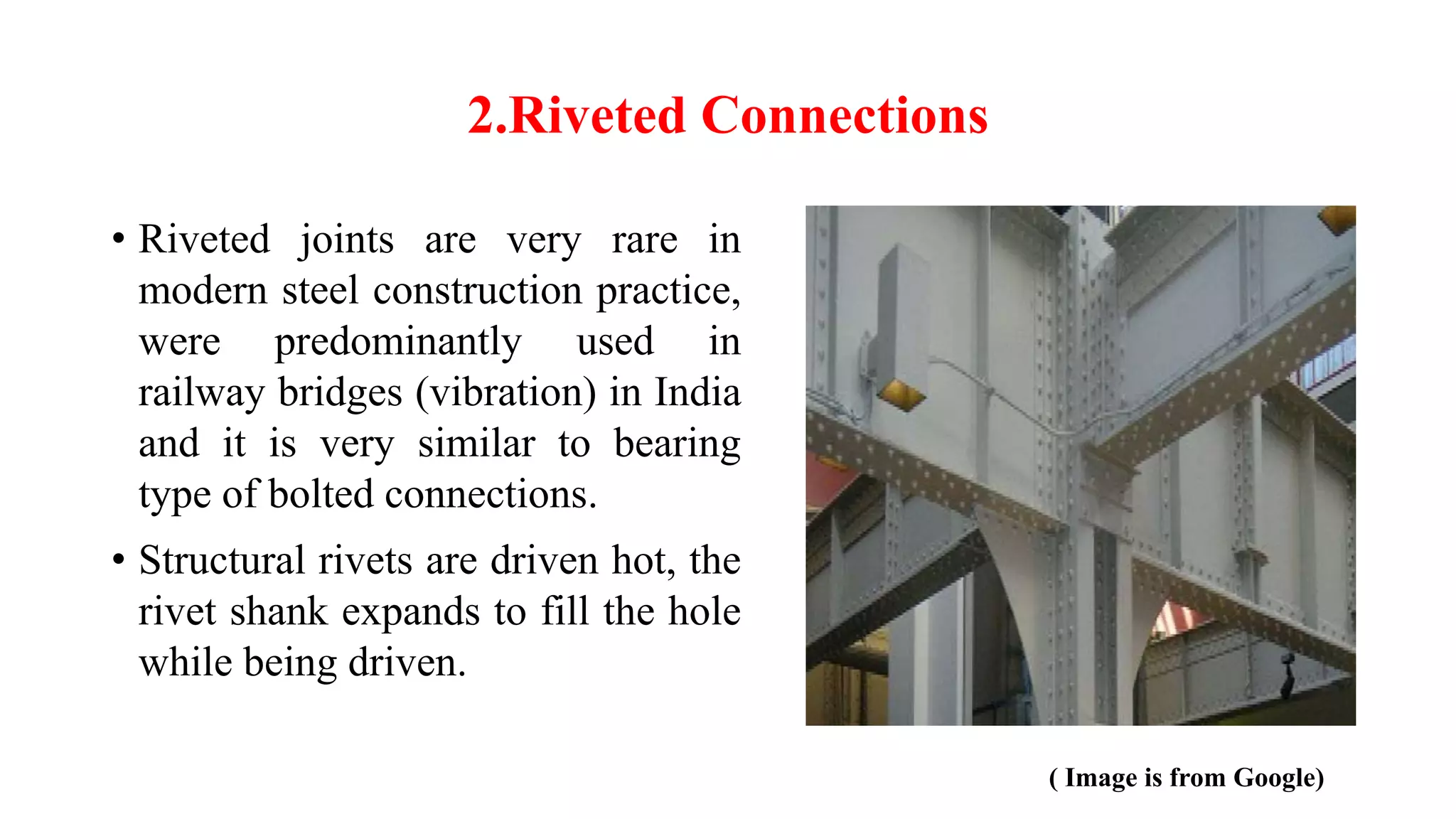 Connections in steel structures | PPTX