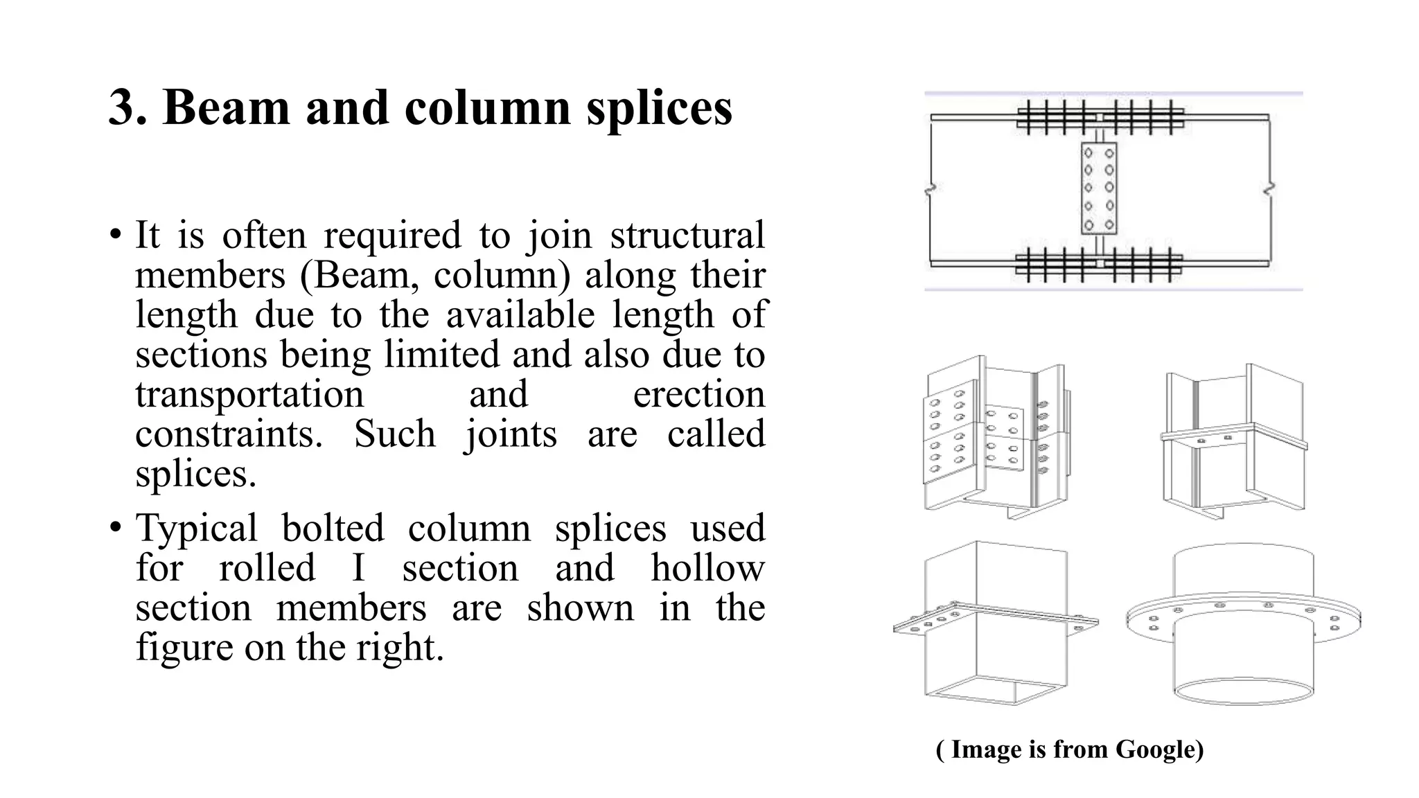 Connections in steel structures | PPTX