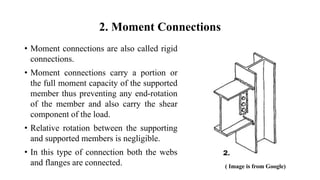 Connections in steel structures | PPTX