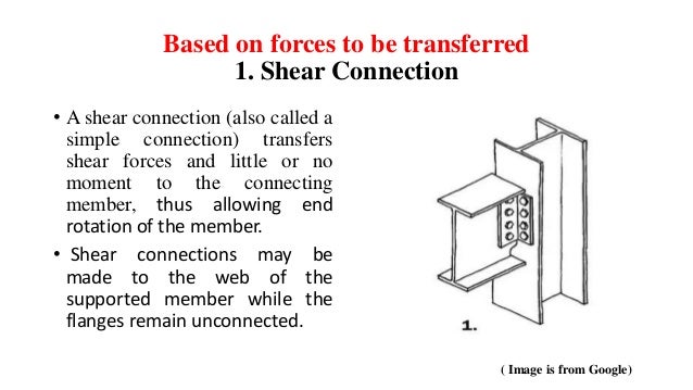 Connections in steel structures
