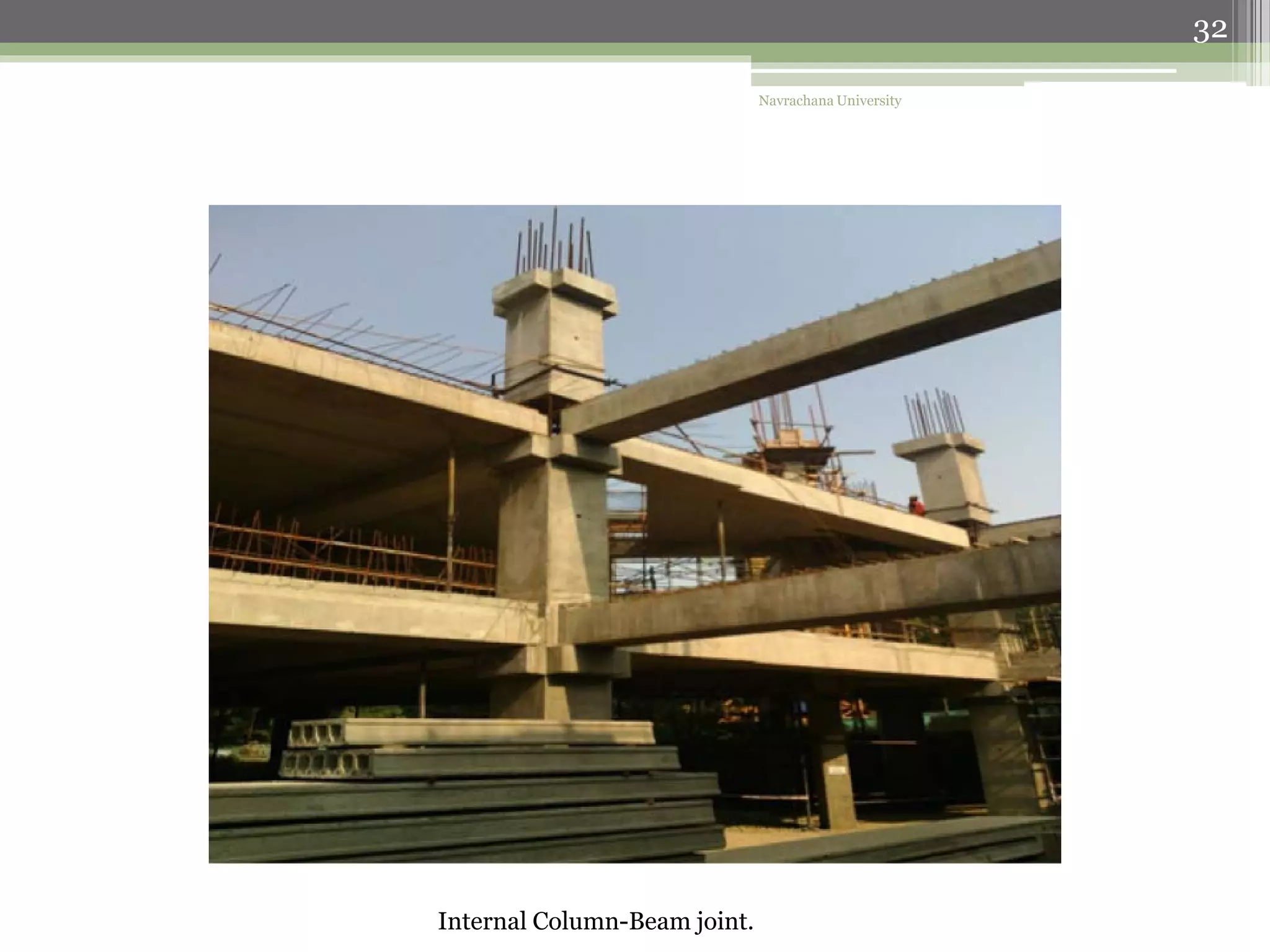 Connections of earthquake resisting precast reinforced concrete ...