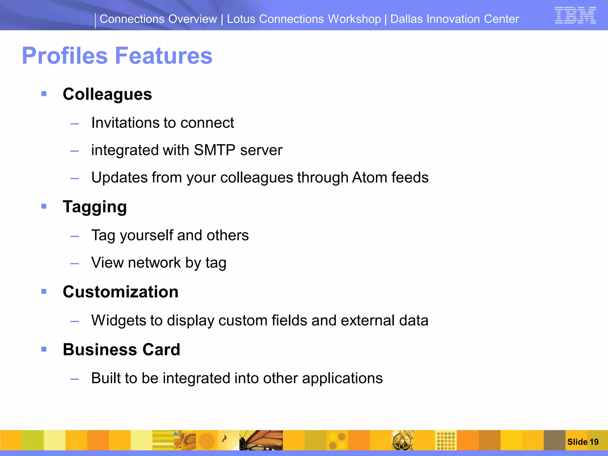 IBM Lotus Connections Overview | PDF | Social Networking | Internet