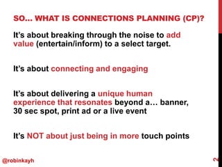 Connections Planning: what and why it matters | PPTX