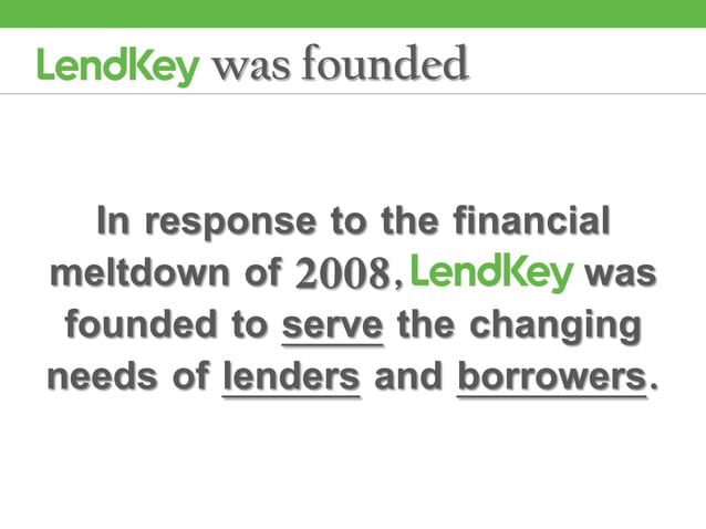 LendKey Connections! | PPT