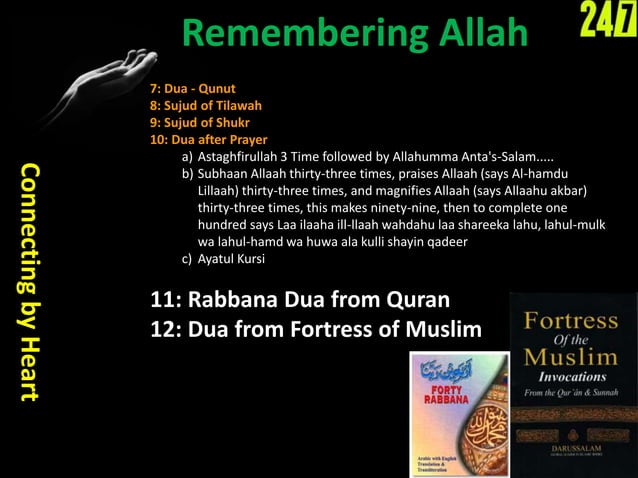 Connection to allah 24_7 | PPT