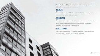 Connectis Group Cyber Security Overview