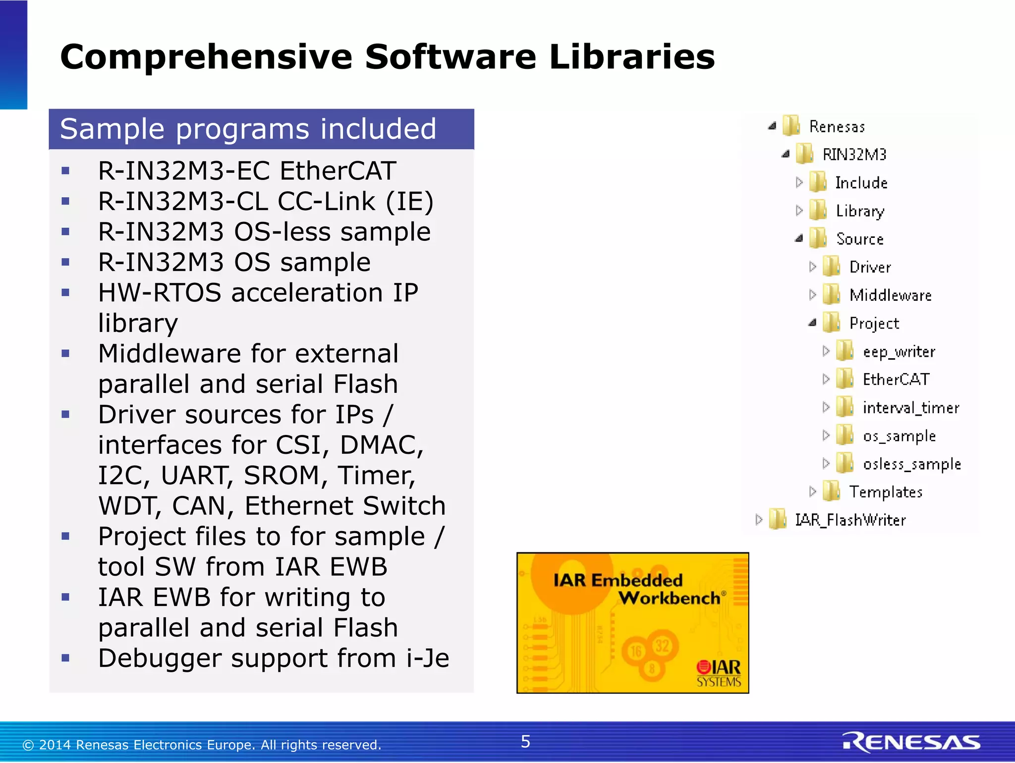 10 Reasons to use the Renesas R-IN multi-protocol industrial ethernet ...