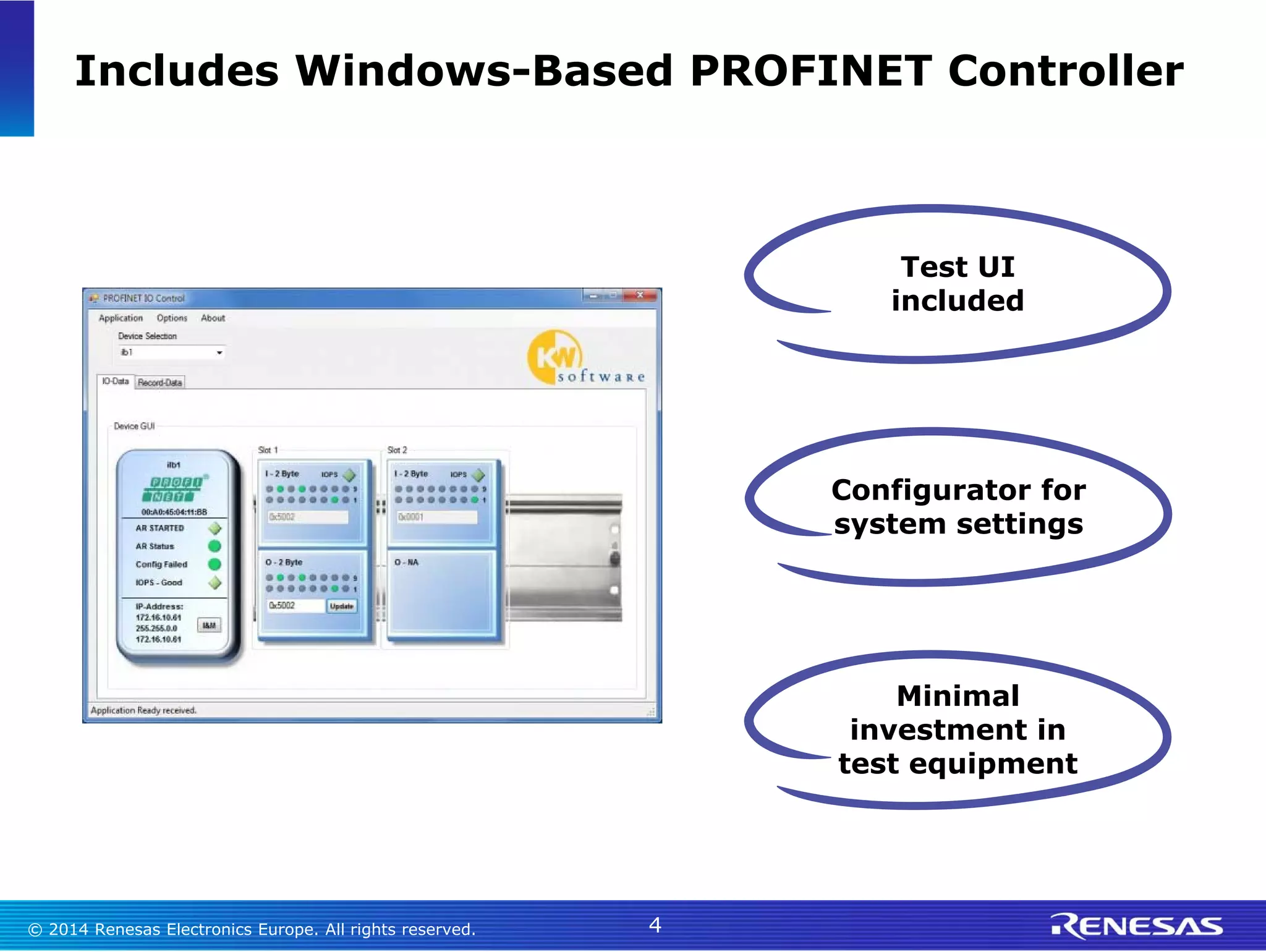 10 Reasons to use the Renesas TPS-1 PROFINET solution kit | PDF