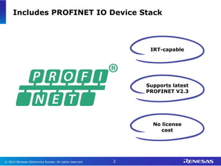 10 Reasons to use the Renesas TPS-1 PROFINET solution kit | PDF