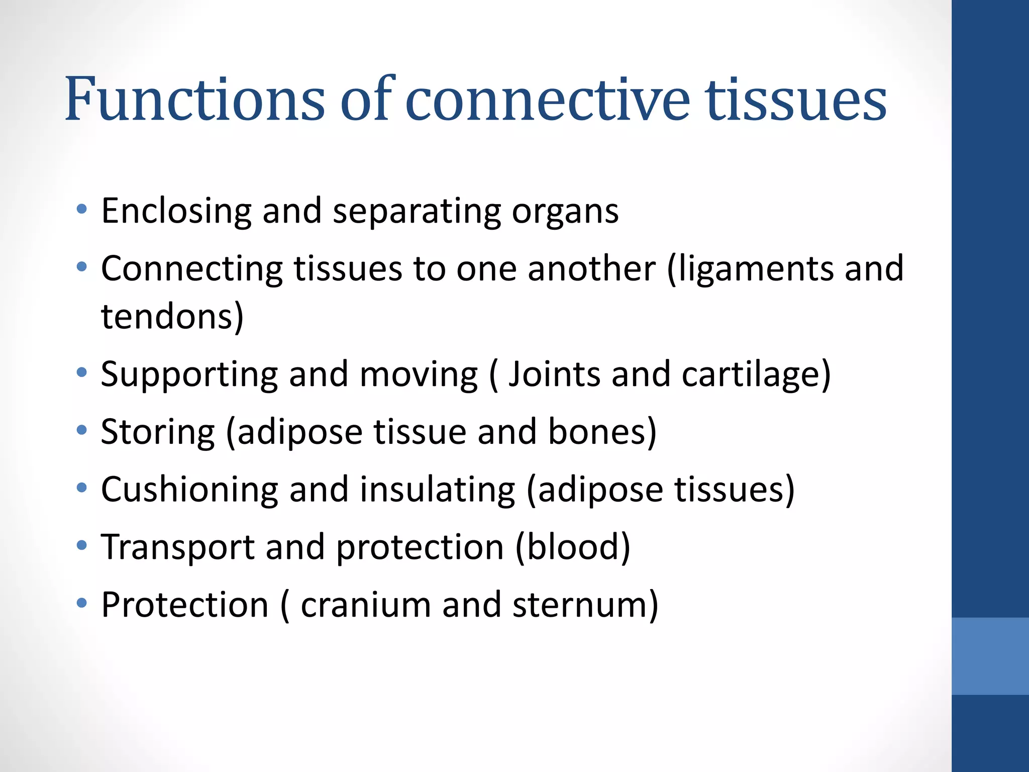 Connective tissues | PPTX