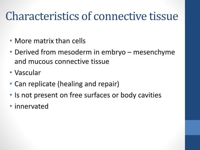 Connective tissues | PPTX