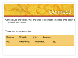 Connectives | PPT