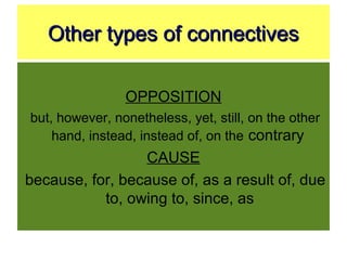 Connectives | PPT