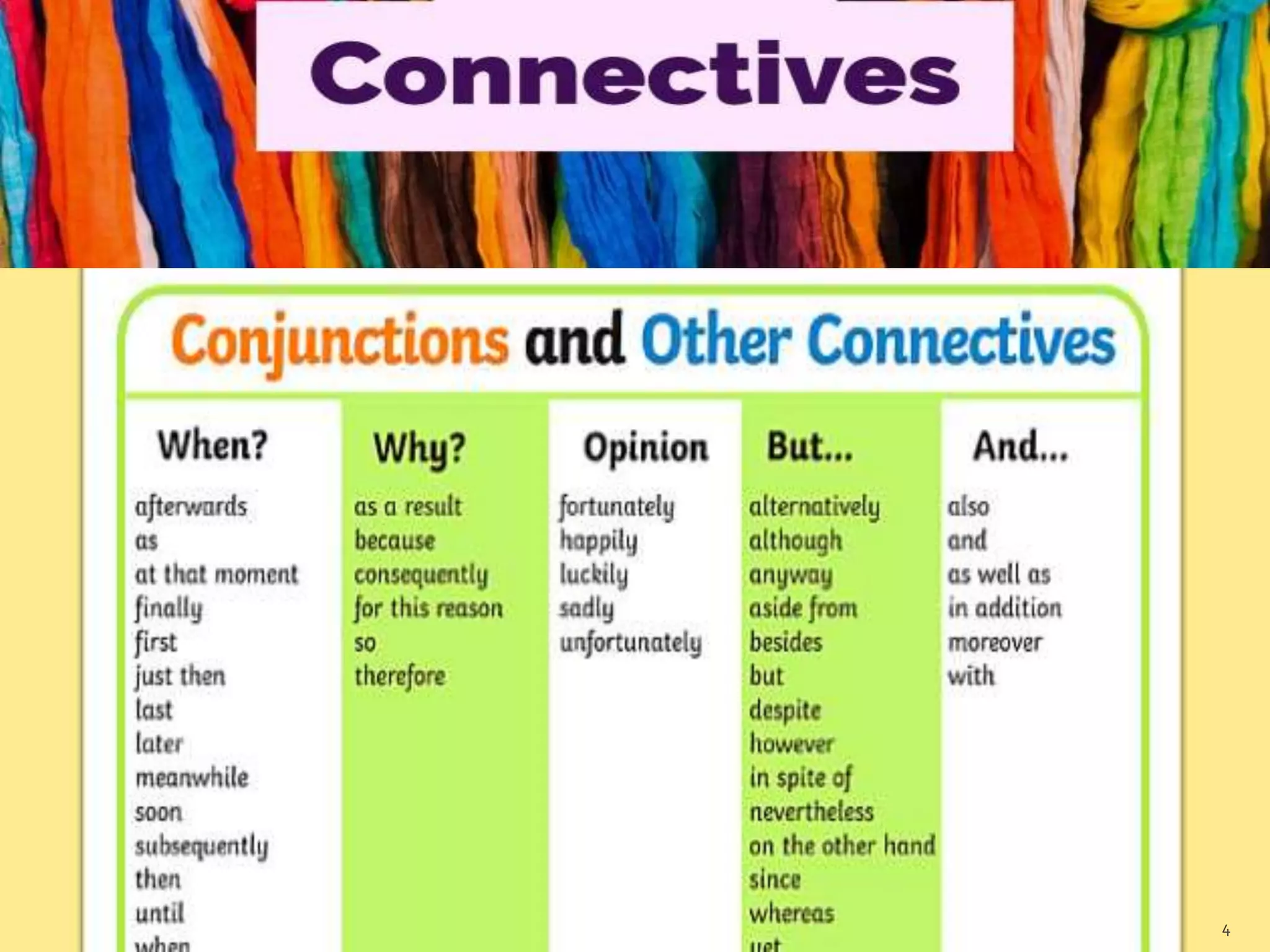 Connectives | PPT