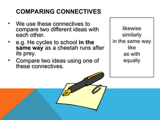 connectives. grammar. for students grade 7ppt | PPT
