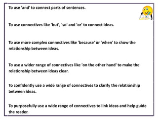 Connectives briefing | PPT