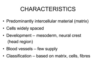 Connective tissue | PPTX
