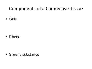 connective tissue.pptx for students studying physiology or in the ...
