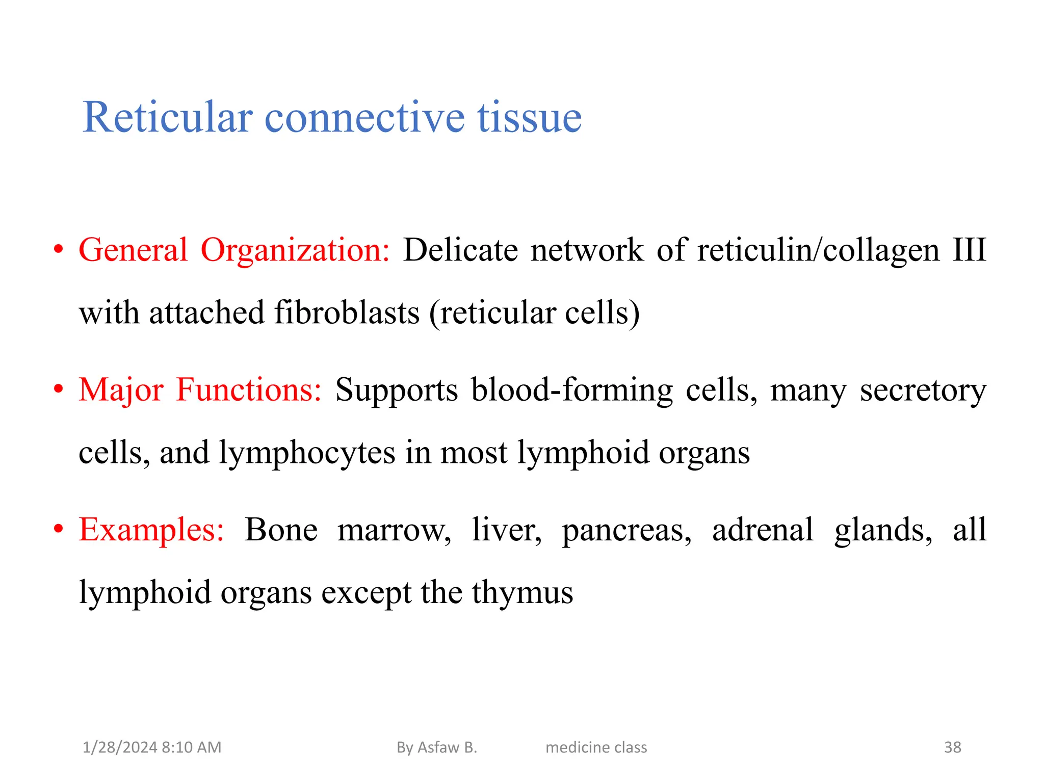 general concept about Connective tissue | PPTX