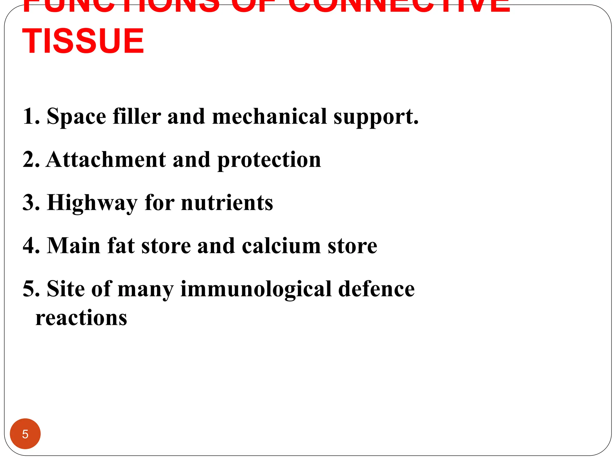 HISTOLOGY OF CONNECTIVE TISSUE IN ANATOMY | PPTX