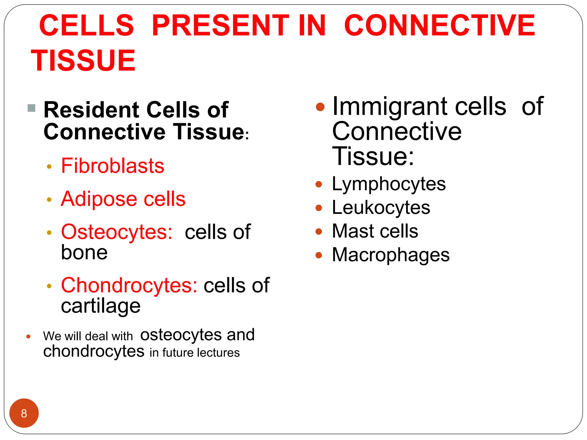 HISTOLOGY OF CONNECTIVE TISSUE IN ANATOMY | PPTX