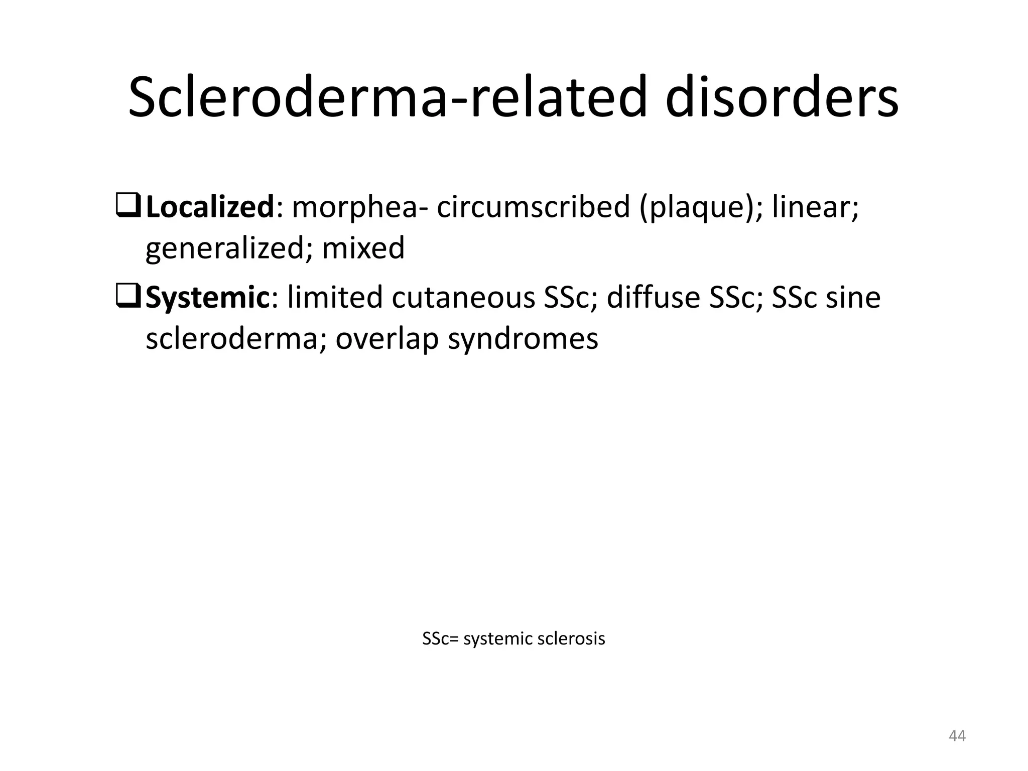 Connective tissue disorders (CTDs) | PPTX