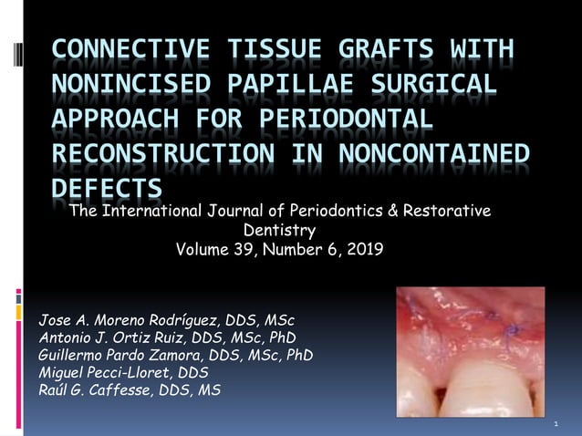Connective Tissue Grafts Pptx