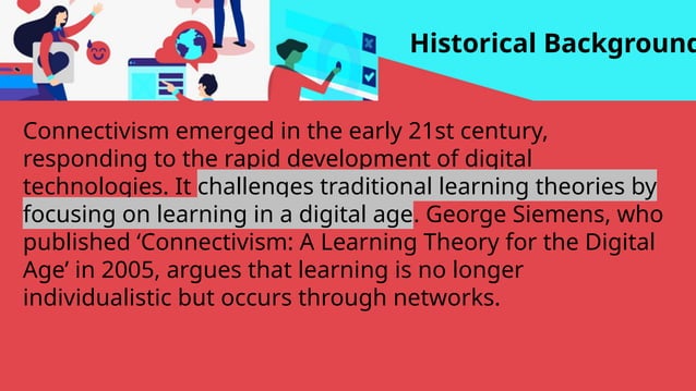 Connectivism Learning Theory Siemens Downes.pptx