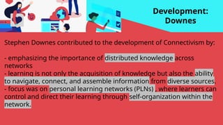 Connectivism Learning Theory Siemens Downes.pptx