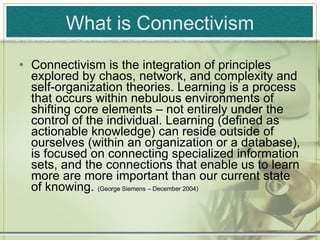 Connectivism -Learning in the digital age | PPT