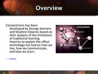 Introduction to Connectivism | PPTX | Internet | Computing