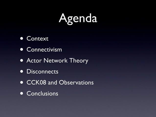 Network theories for technology-enabled learning and social change ...