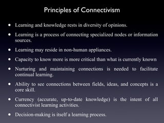 Network theories for technology-enabled learning and social change ...