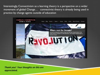 Connectivism firstdraft | PPT