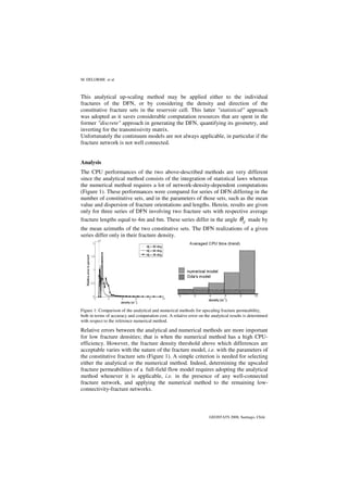 Upscaling Improvement for Heterogeneous Fractured Reservoir Using a Geostatistical Connectivity ...