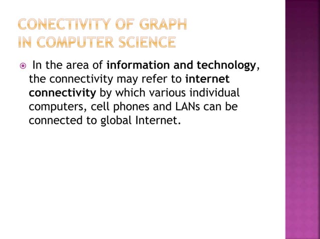Connectivity of graphs | PPTX