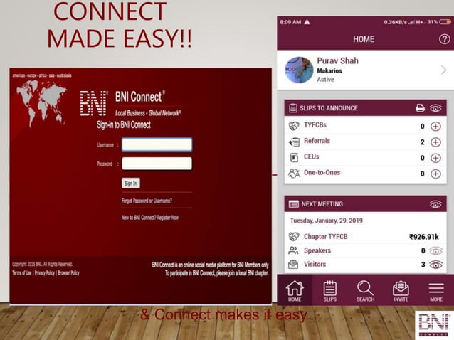 BNI Connect Made Easy | PPT