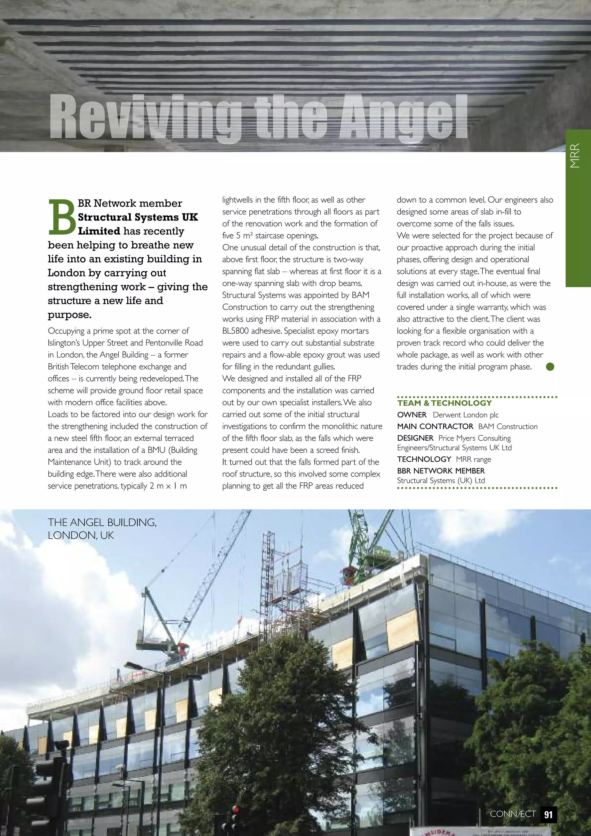 Connect magazine article the angel building | PDF