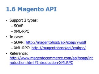 Connect Magento & OpenERP | PPT