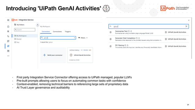 Connector Corner: Extending LLM automation use cases with UiPath GenAI ...