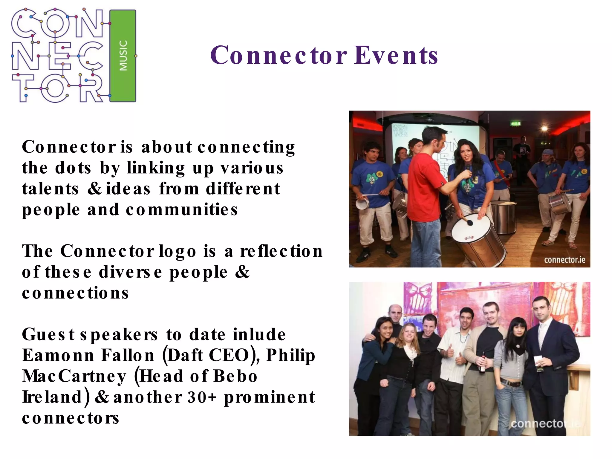 Connector Music Event - Dublin, Ireland | PPT