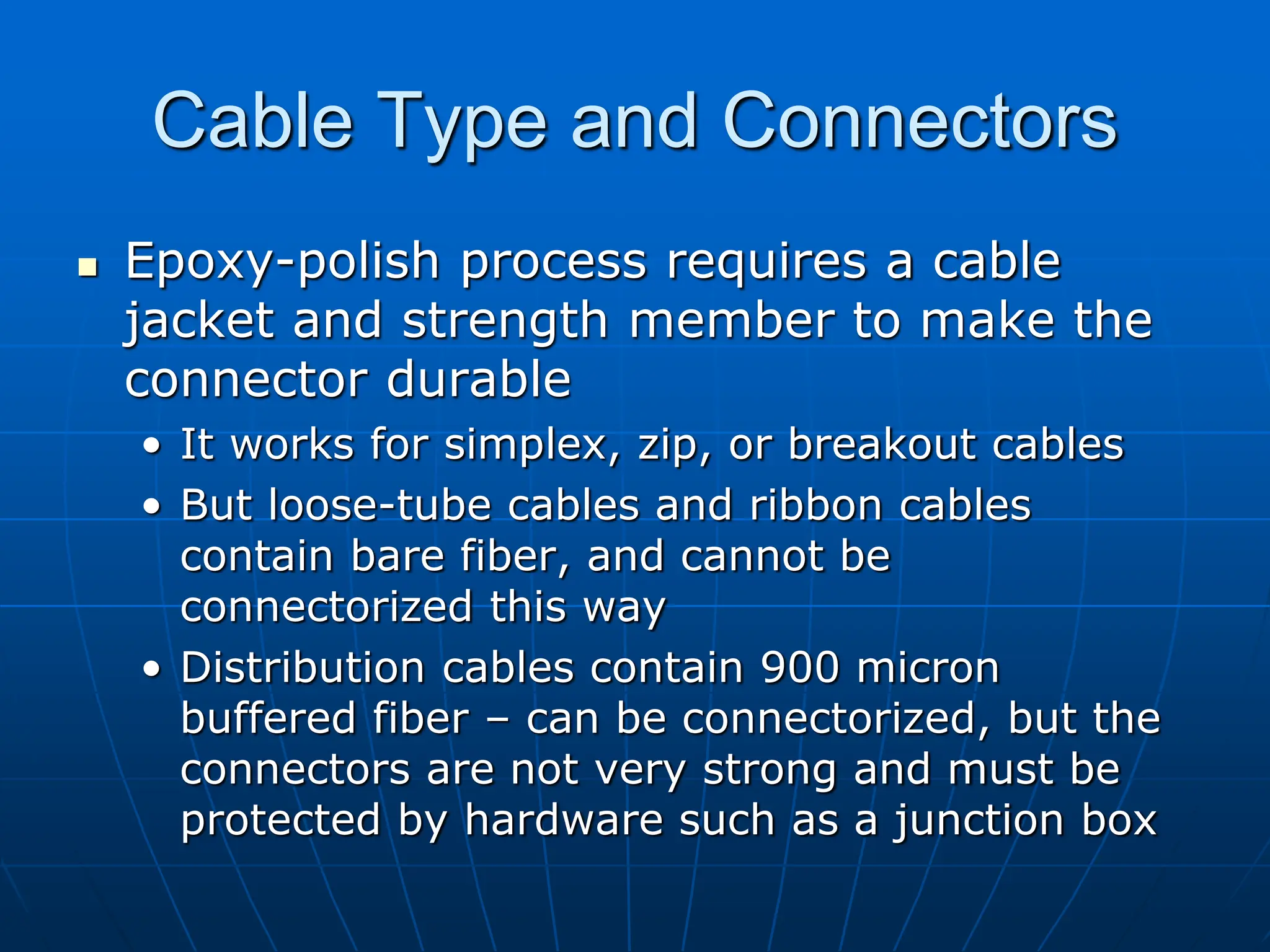 connector and architecture of optical fiber ppt.ppt
