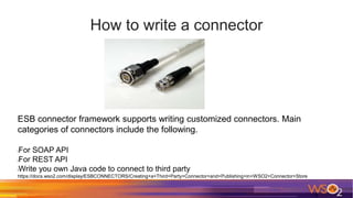 ESB 4.9.0 extension points, Connectors and Inbound Endpoints | PPT