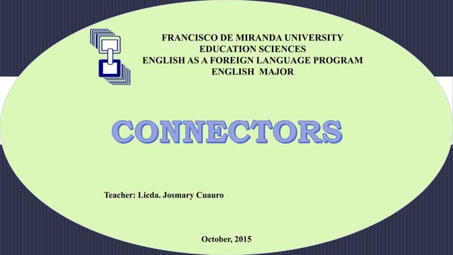 Connectors | PPTX | Computer Peripherals | Computing