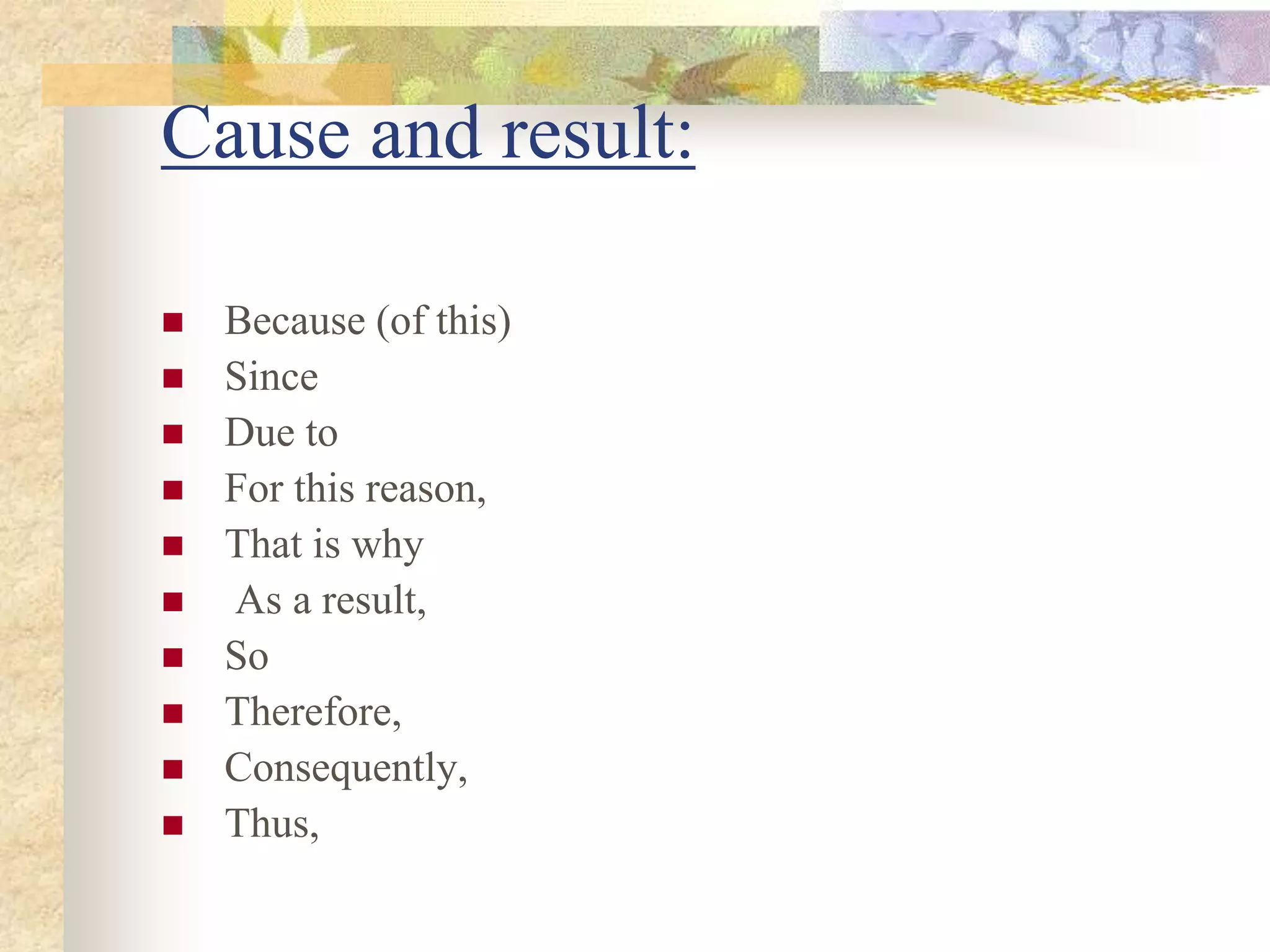 Connectors. linking words and phrases | PPT