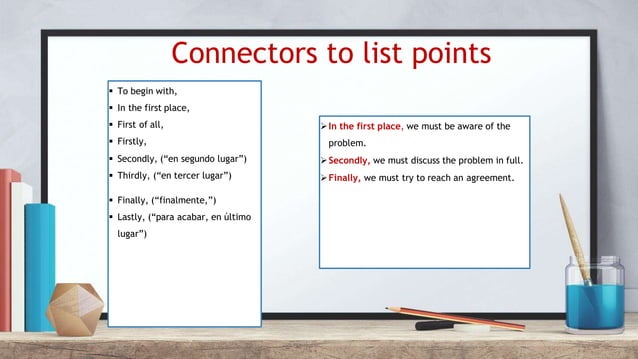 Connectors.pptx | Nutrition | Healthy Living